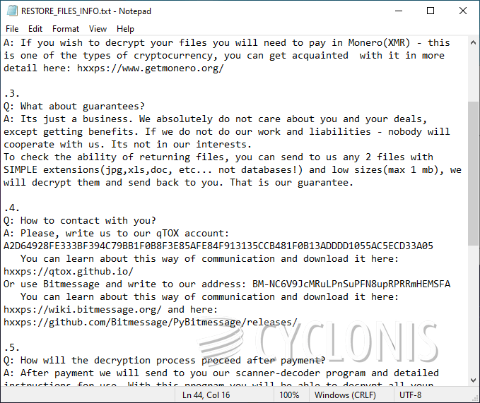 Remove Tgipus Ransomware