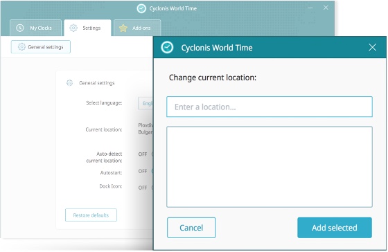 Thank You for Installing Cyclonis World Time - Cyclonis